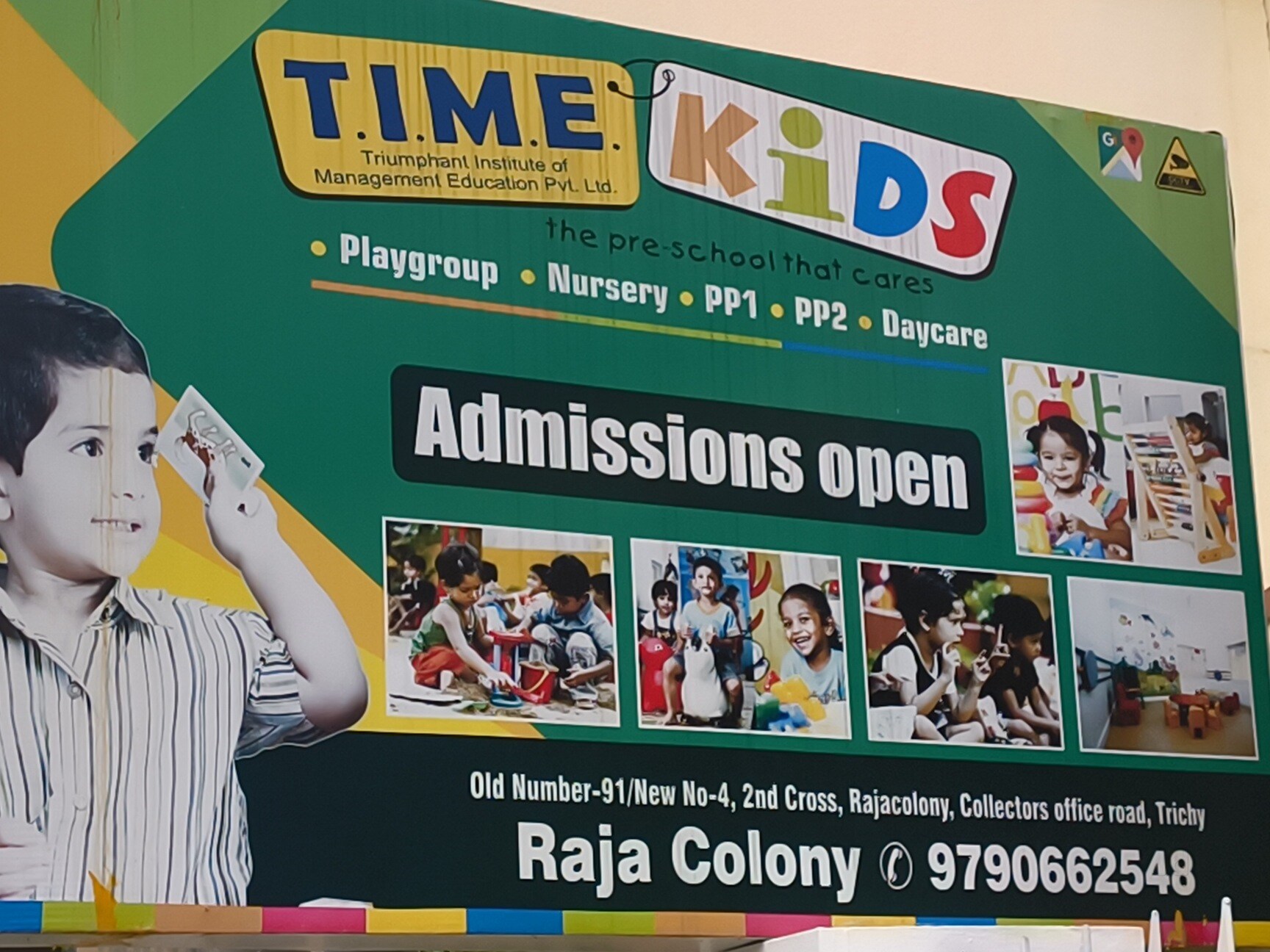 CampusPro | TIME Kids Preschool - Koundampalayam School Profile